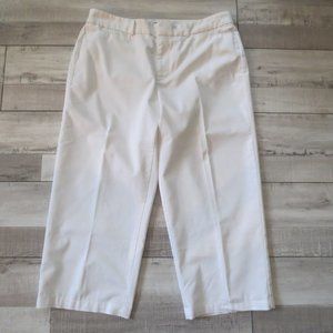 Dockers | Pants & Jumpsuits | Womens White Dockers Crop Pants | Poshmark